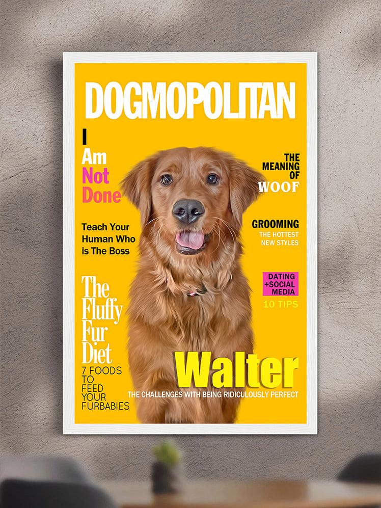 Dog/Catsmopolitan Magazine Cover Custom Pet Poster | NextGenPaws ...
